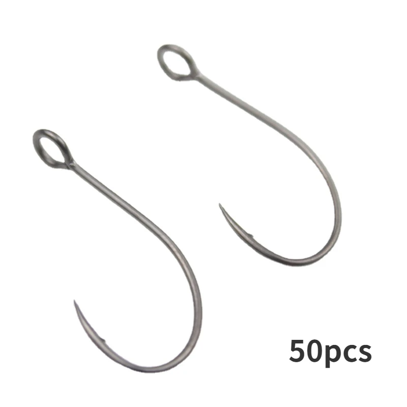 Luya hook big eye hook thin strip sequin hook stream big tube pay with ...