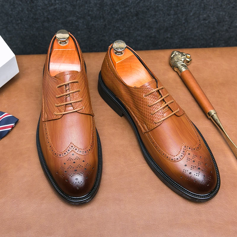 British-Style-Men-s-Banquet-Dress-Shoes-Pointed-Brogue-Shoes-Men-s ...