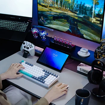 Machenike k500 teclado mecânico teclado com fio teclado swappable ...