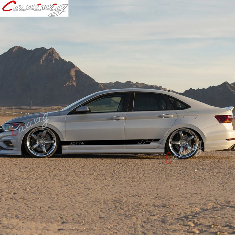 Sport-Stripes-Car-Door-Side-Skirt-Sticker-For-Volkswagen-Jetta-MK4-MK6 ...