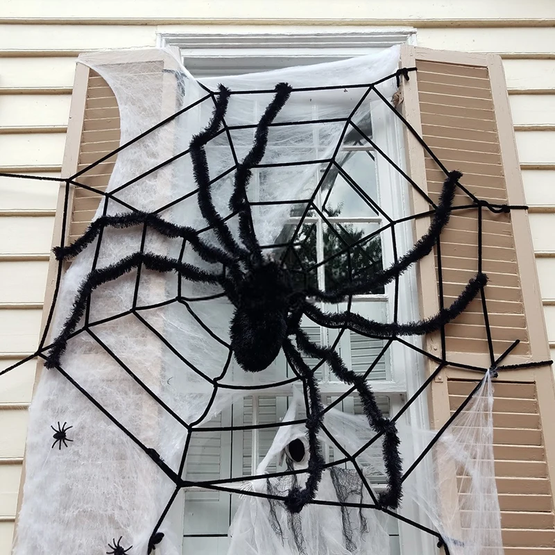 Telara-a-gigante-para-Halloween-telara-a-el-stica-para-decoraci-n-de ...