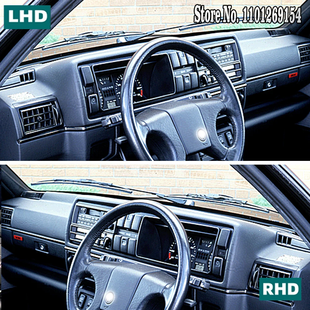 Leather Dashmat Dashboard Cover Pad Dash Mat For Volkswagen VW Golf ...