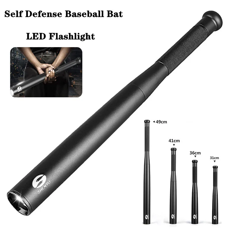 Baseball-Bat-T6-Flashlight-Waterproof-Super-Bright-Baton-Aluminium ...