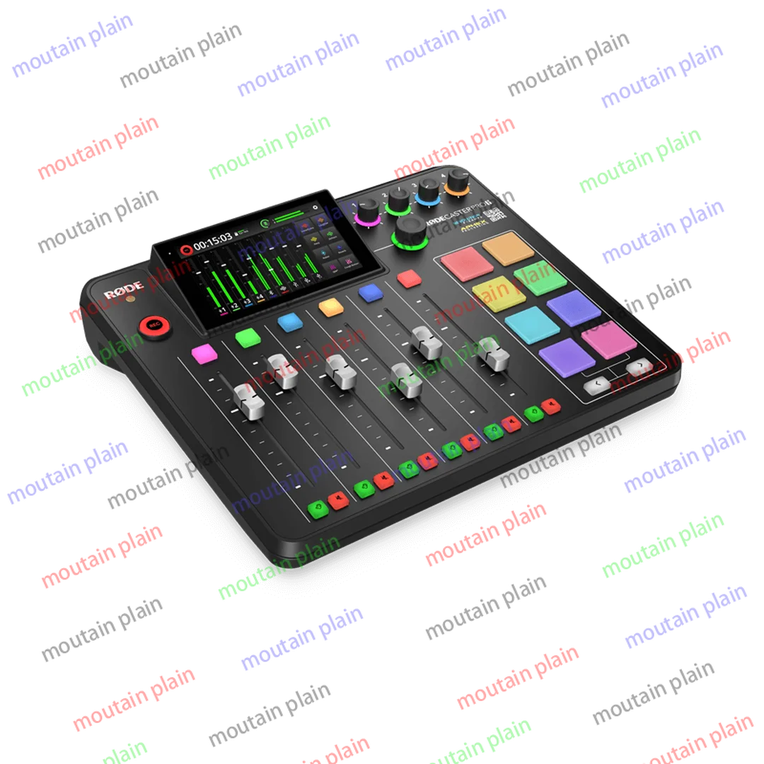 RODE-Caster-Pro-II-fully-integrated-audio-production-studio-high-gain ...