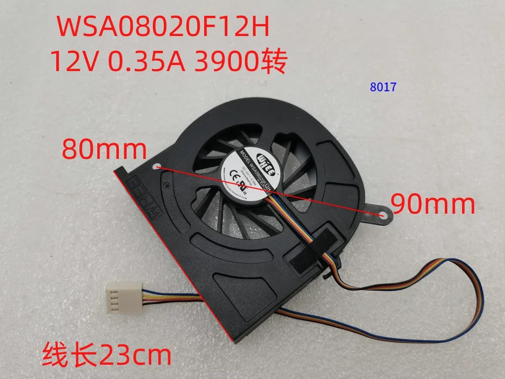 NEW-FAN-FOR-whee-WSA08020F12H-WSA08020F12J-WSA08020B12H-was08018f12m ...