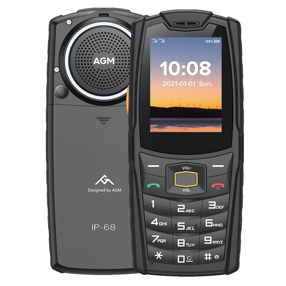 AGM-M6-Waterproof-IP68-IP69K-Rugged-Feature-Cellphone-2500mAh-2-4-inch ...