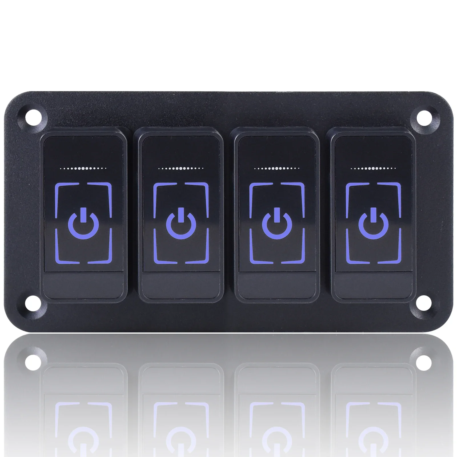 New-USB-2-8-Gang-Touch-Screen-Rocker-Switch-Panel-ON-OFF-Lights-Toggle ...