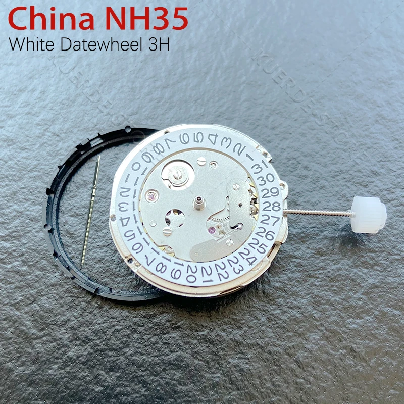 China NH35 Movement Replace Japan NH35 Movements Date At 3:00 High ...