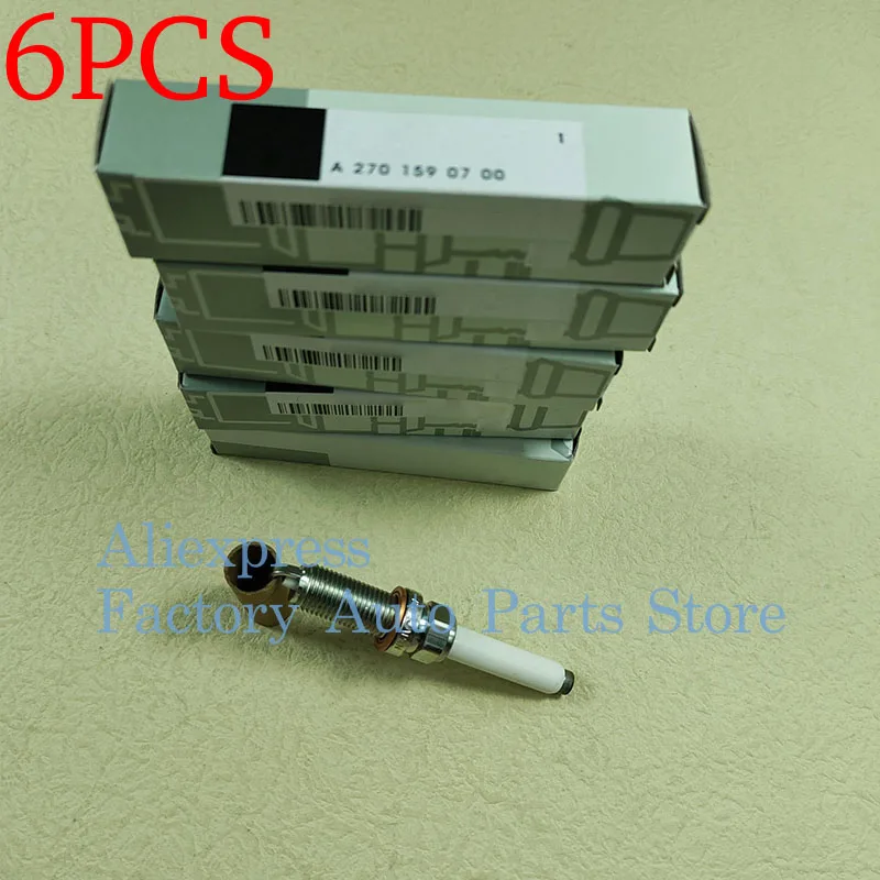 6PCS-Iridium-Spark-Plug-For-Mercedes-Benz-W176-W246-A207-W212-B220-B250 ...