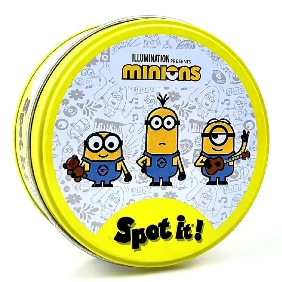 Spot it Yellow Game Dobble Card Game Table Board Game For Dobbles Kid ...