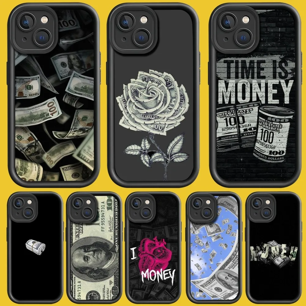 Dollars-Money-Phone-Case-For-iPhone-15-11-12-13-14-Pro-Max-Fashion ...