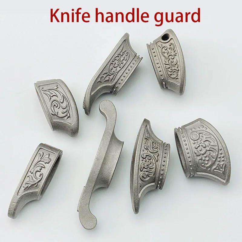 430-Stainless-Steel-Knife-Handle-Guard-Protect-for-Making-Diy-Tool ...