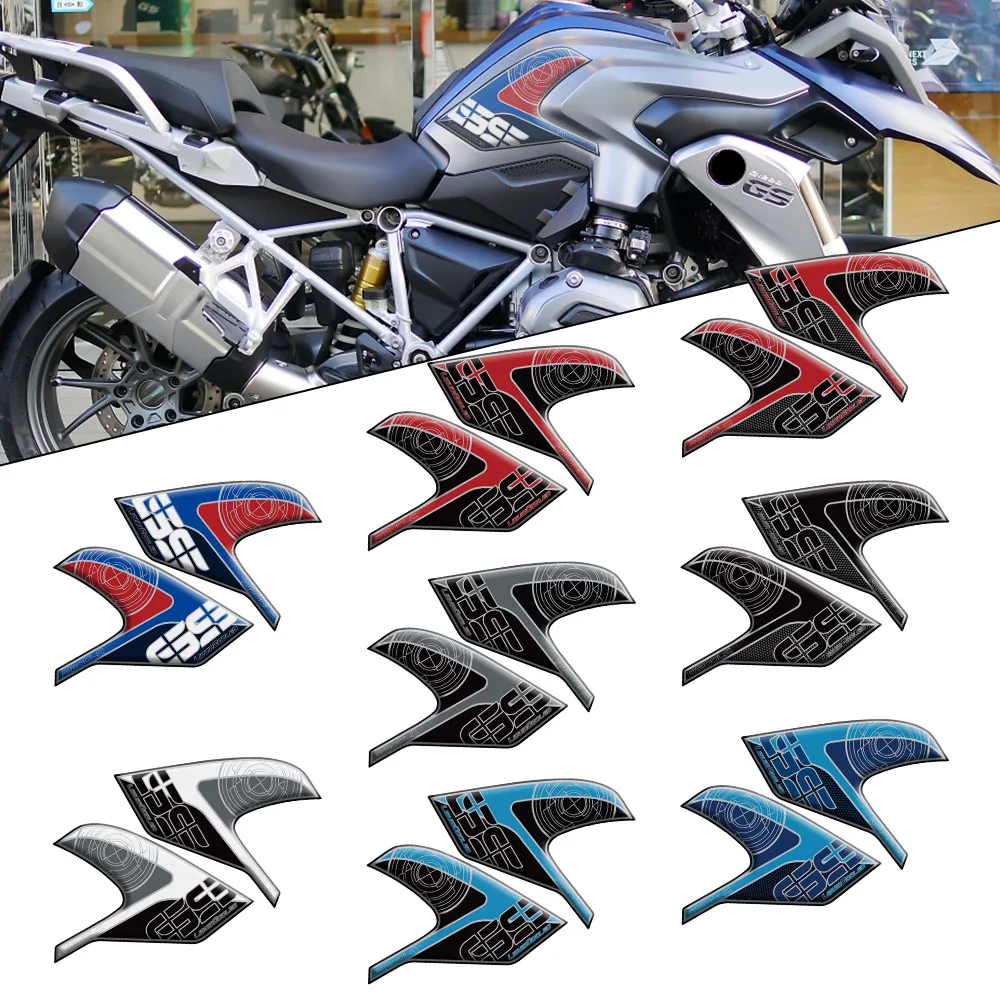 Motorcycle Sticker 3D Gel Protector Stickers Fuel Tank Anti Scratch for ...