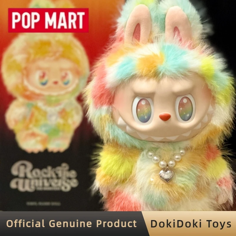 Genuine POPMART Labubu Rock The Universe Vinyl Plush Doll The Monsters ...
