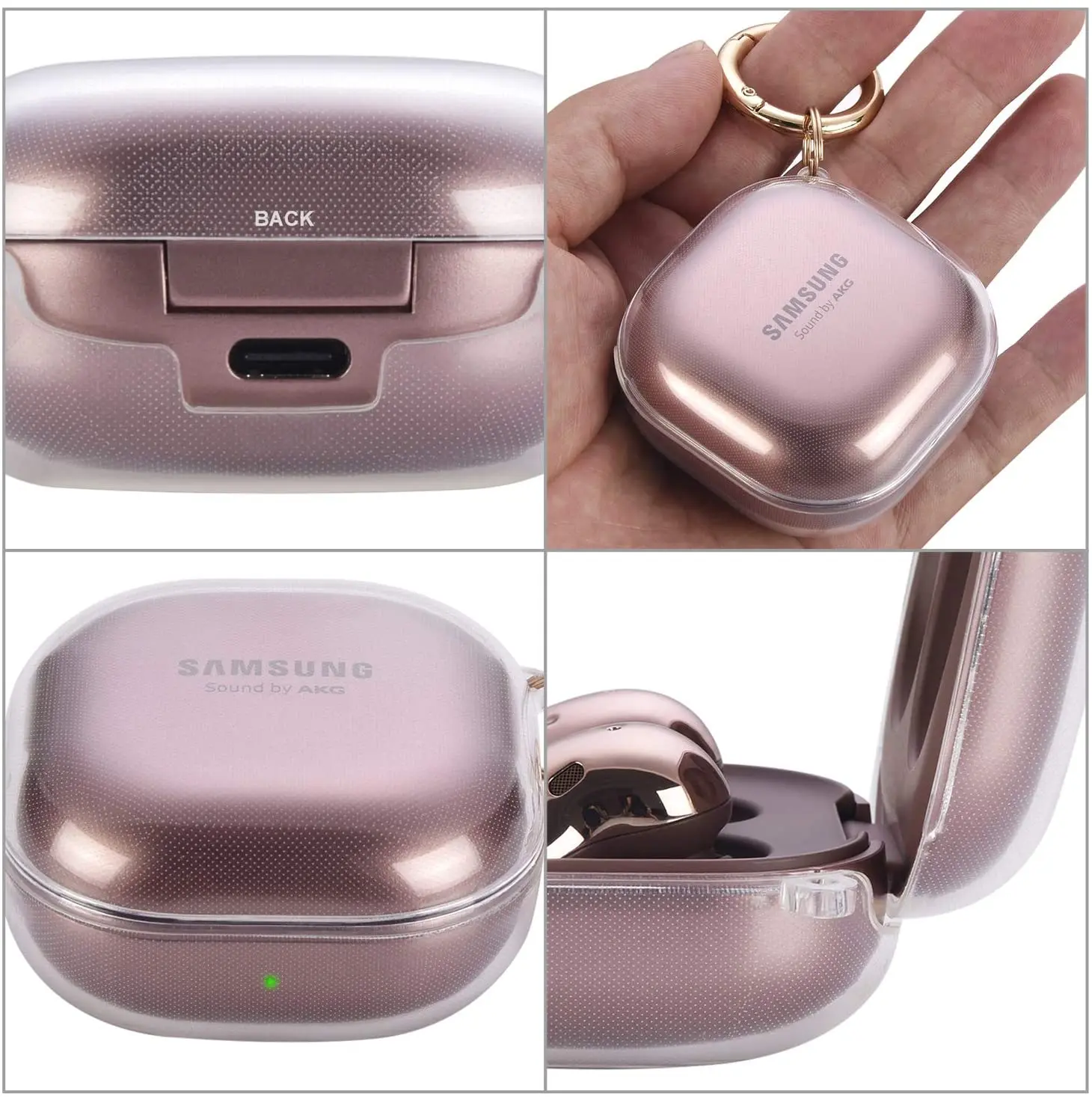 Transparent-case-For-Samsung-Galaxy-Buds2-Pro-2022-Case-TPU-Soft-Shell ...