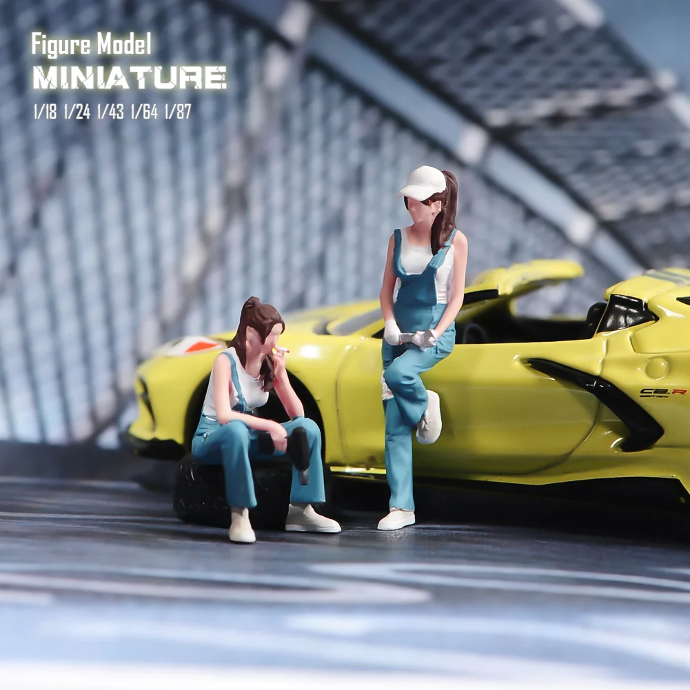 1/87 1/64 1/43 1/24 1/18 Anime Characters Auto Mechanic Girls In ...
