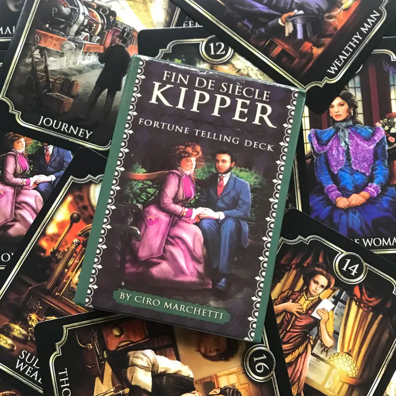 Hot sales Fin Sieve Kipper Tarot Oracle Tarot Card Fate Divination ...
