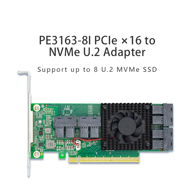 PCIe3-0-X16-to-8-port-sff-8643-NVMe-switch-adapter-plx8749-controller ...