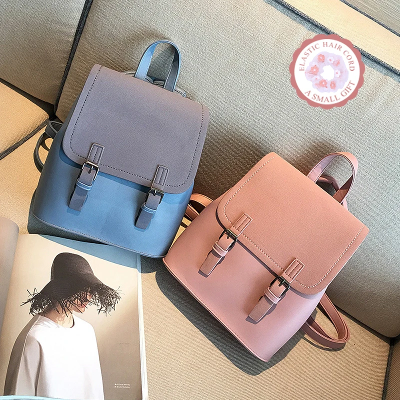 Backpacks-For-Women-PU-Leather-Shoulder-Mini-Backpack-Multi-Function ...