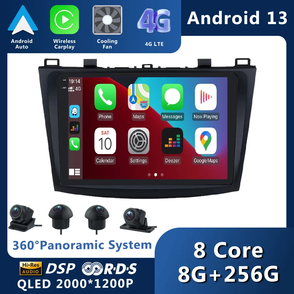 Android-13-For-Mazda-3-II-For-Mazda3-BL-2009-2013-Car-Radio-Stereo ...