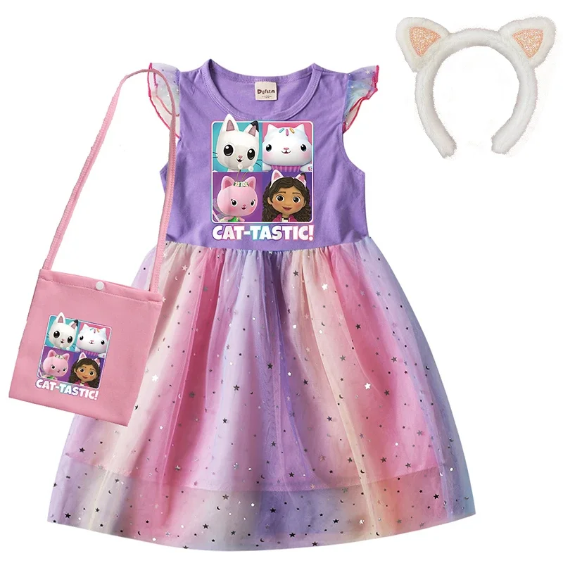 Gabby-Cats-Girls-Summer-Gabby-s-Dollhouse-Dress-Baby-Kids-Cosplay ...