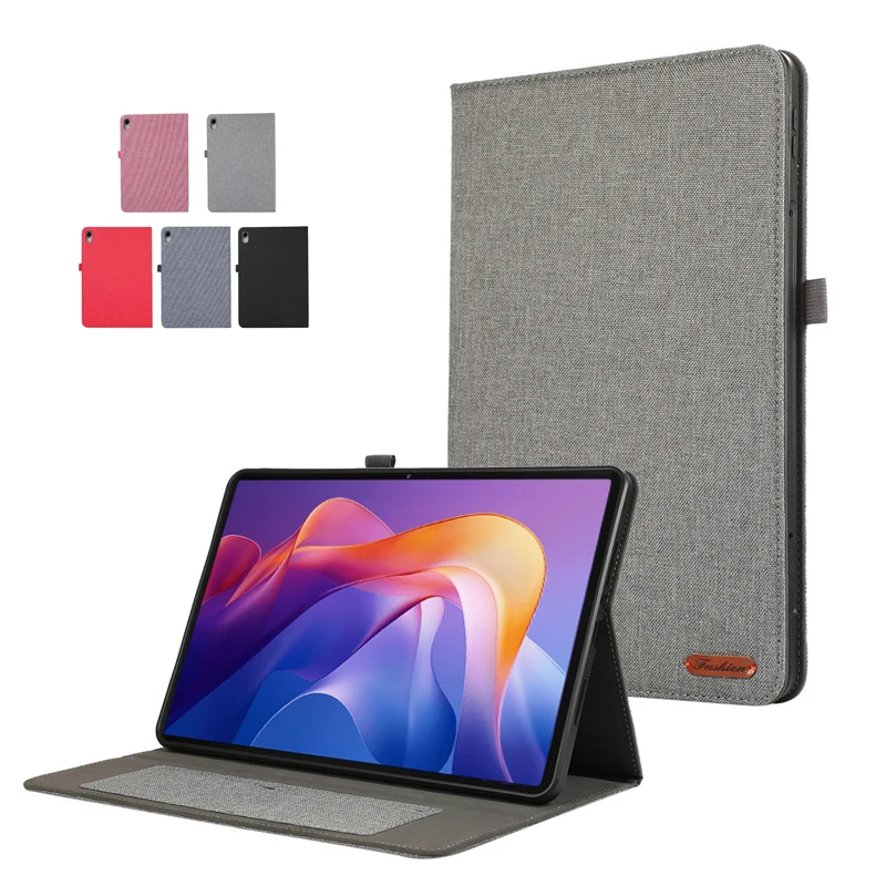 Elegant Soft Fabric Flip Stand Tablet Cover - 11 Inch Protective Shell ...