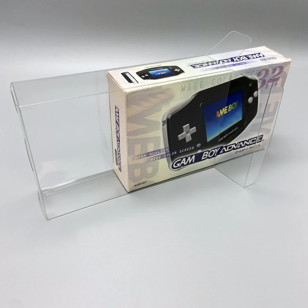 1 Box Protector For Nintendo Only JP Gameboy Advance GBA Clear Display ...