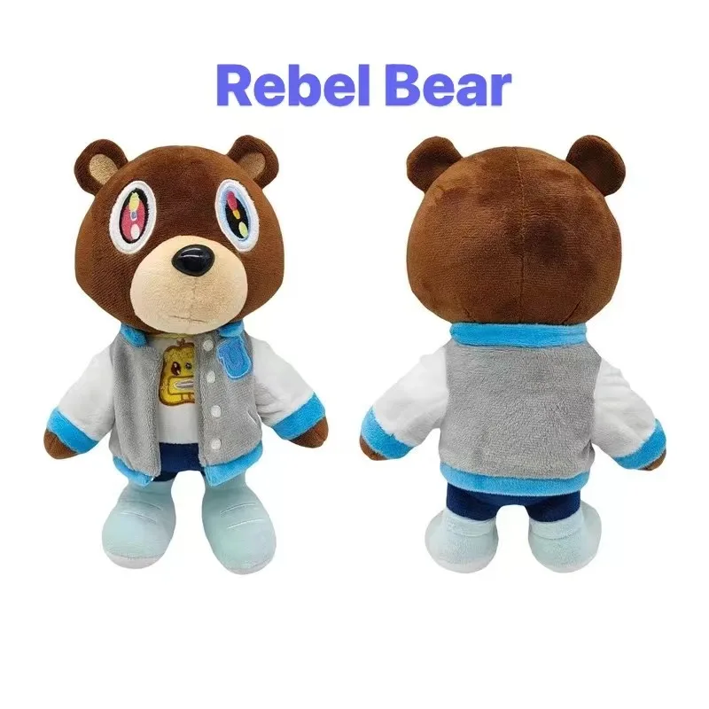New Kawaii Kanye Dropout Bear Teddy Bear Plush Toys Kanye West ...