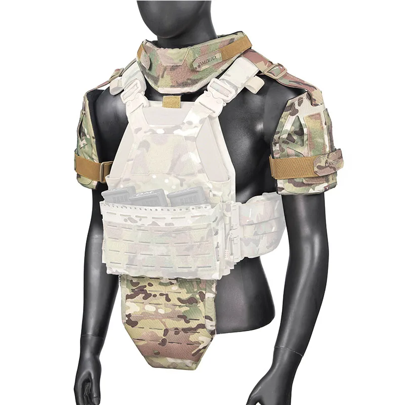 Tactical Vest Universal Collar Guard Shoulder Guard Combination ...