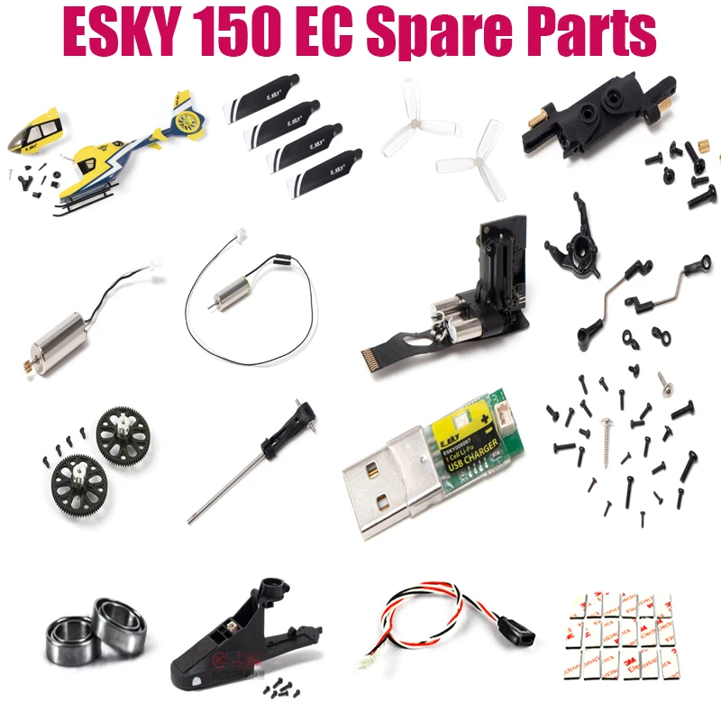 Pi-ces-de-rechange-pour-h-licopt-re-ESKY-150-EC-150EC-RC-coque-de ...