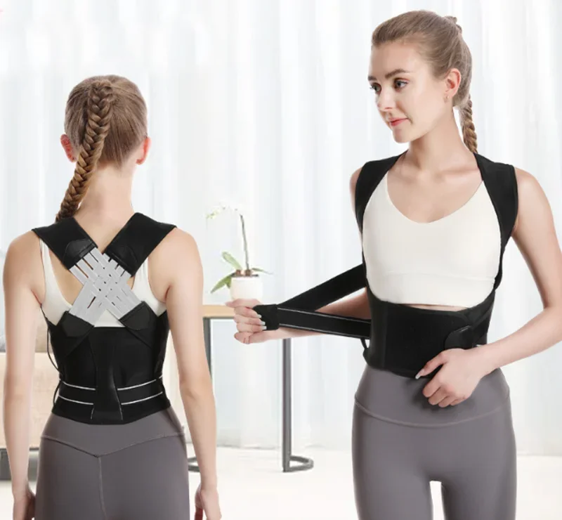 Adult-Posture-Corrector-Belt-Breathable-Back-Correction-Strap-Women-Men ...