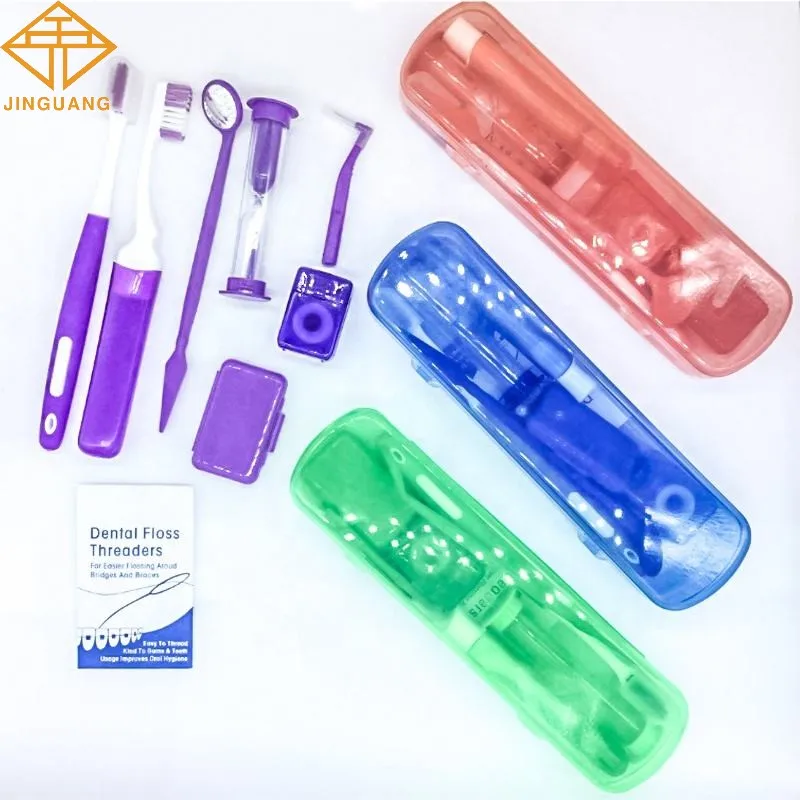 10-x-8pcs-set-Oral-Cleaning-Care-Dental-Teeth-Orthodontic-Kits ...