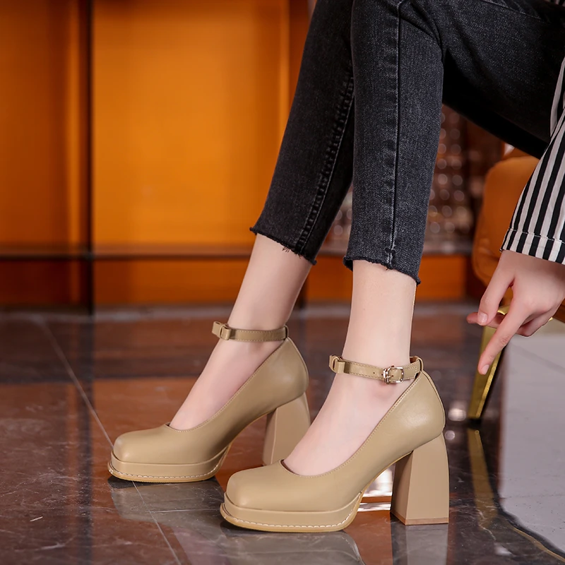 Elegant Womens Platform Shoes | Mary Jane Shoes Platform | Elegant High Heel Shoes - Pumps ...