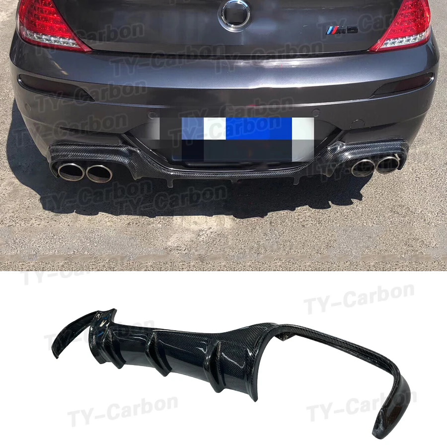 Rear-Diffuser-Protector-for-BMW-E63-E64-M6-Splitter-Carbon-Fiber-Rear ...