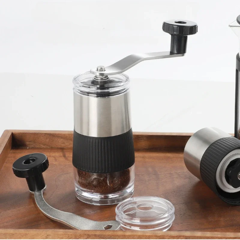 Coffee-machine-Mini-Hand-cranking-Manual-Hand-grinding-Stainless-steel ...