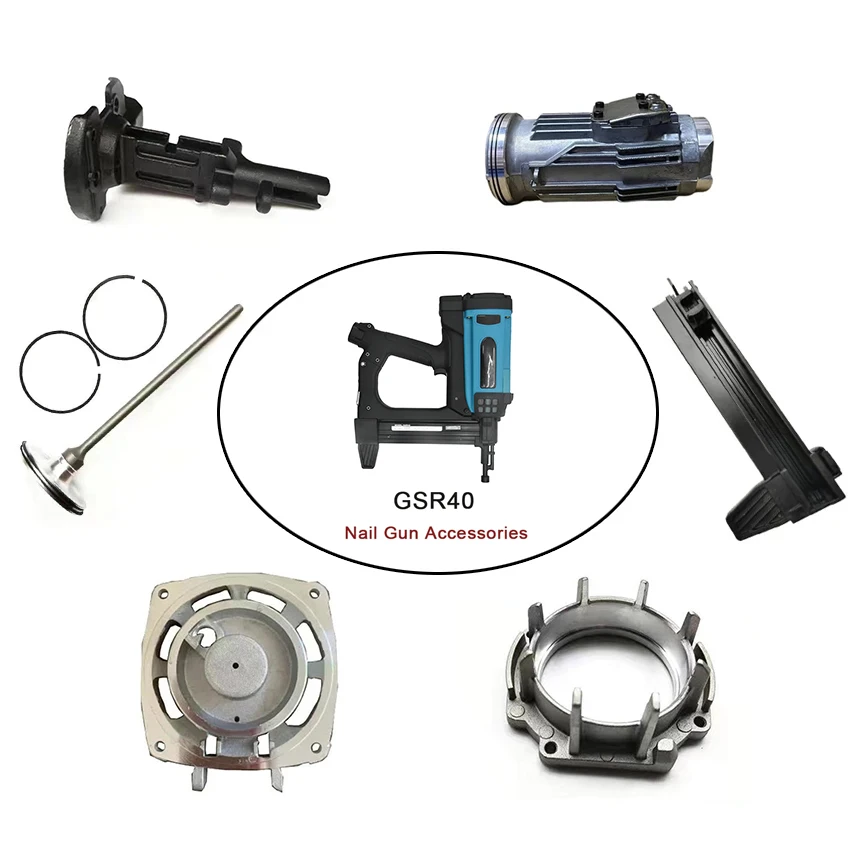 Gas-Nail-Gun-Accessories-GSR40-Electric-Gas-Stapler-Clip-Air-Nailer ...