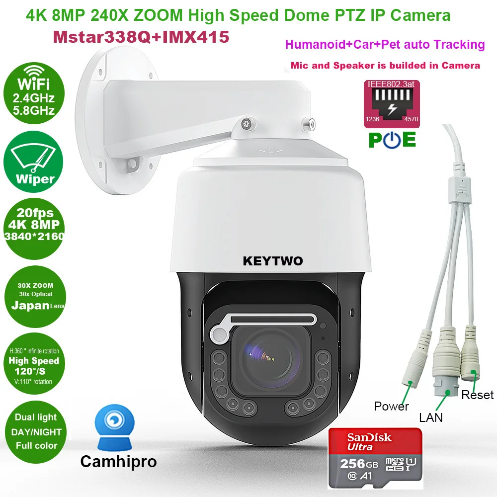 CamHipro-8MP-5MP-Dual-wifi-POE-240X-ZOOM-Humanoid-Auto-Tracking-IR-PTZ ...