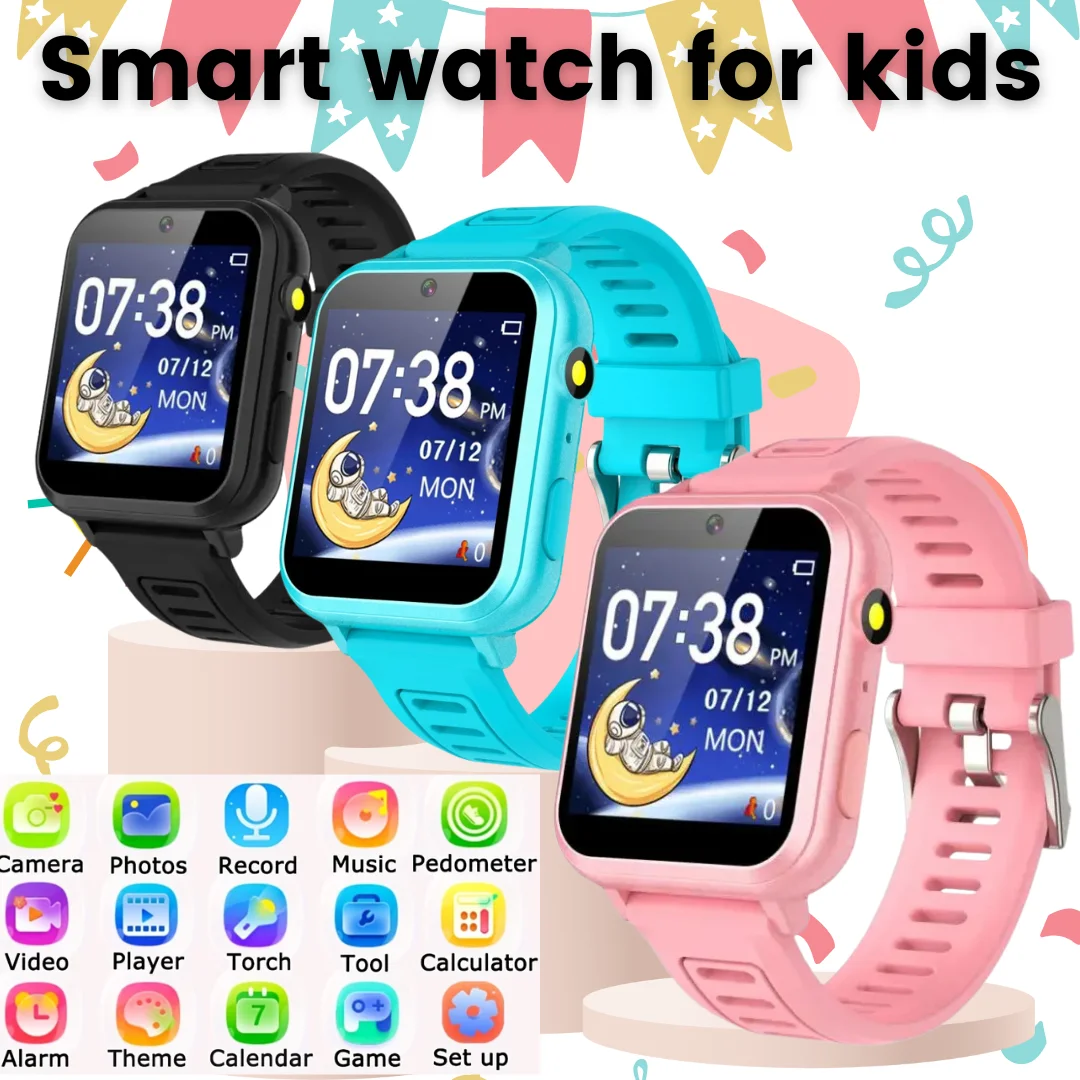 2024-New-Kids-Smart-Watch-Electronic-Clock-Students-Child-Sport-Fit ...