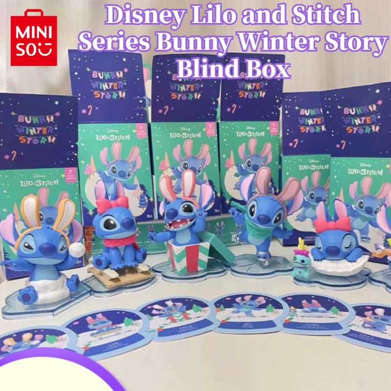 MINISO-Anime-Disney-Lilo-and-Stitch-Series-Rabbit-Winter-Story-Blind ...