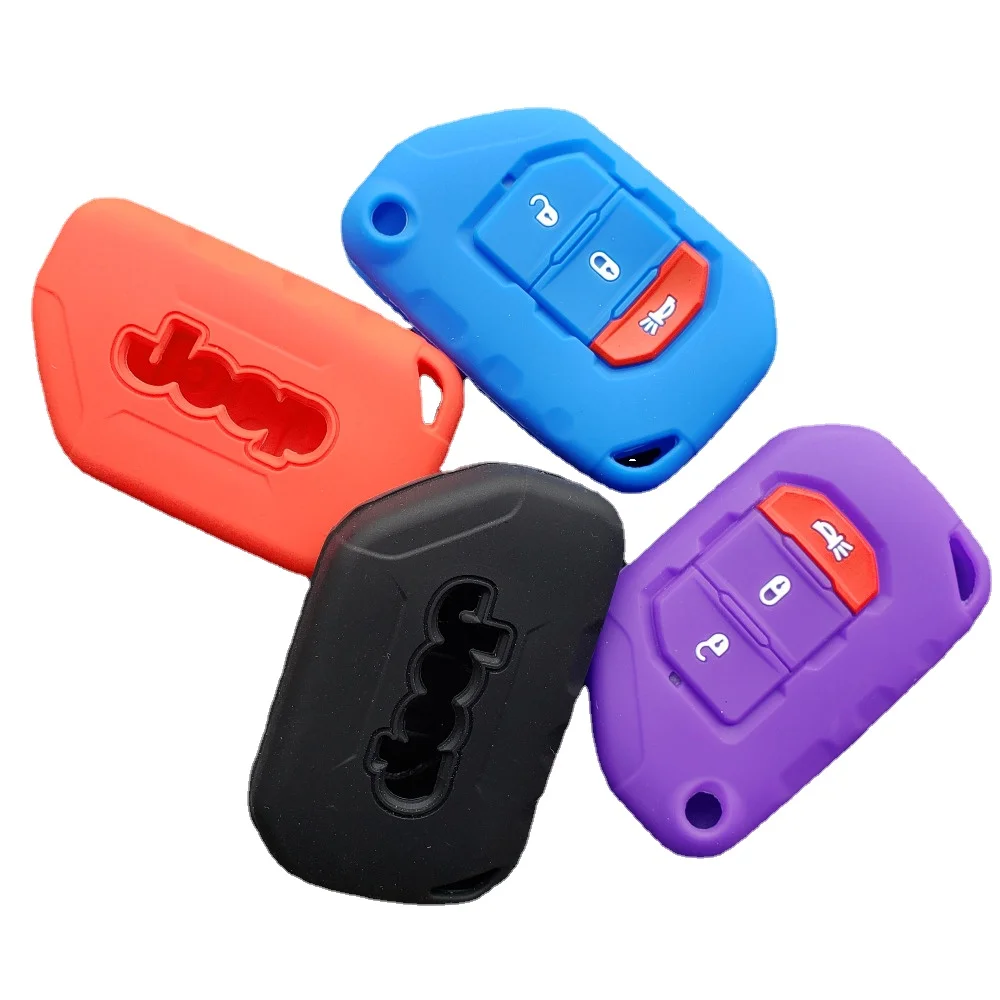 FOB Protective Key Case Holder for Jeep Wrangler JL JLU 2018 2019 ...