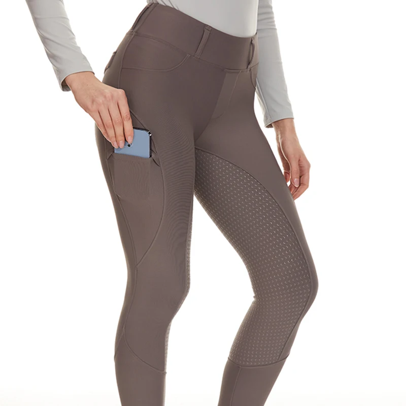Winter-Grey-Woman-Full-Seat-Horseback-Riding-Sport-Pants-Female ...