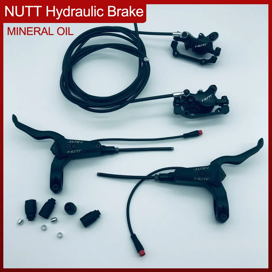 NUTT-Hydraulic-Brake-Device-System-Mineral-Oil-Brake-Lever-Bar-Caliper ...