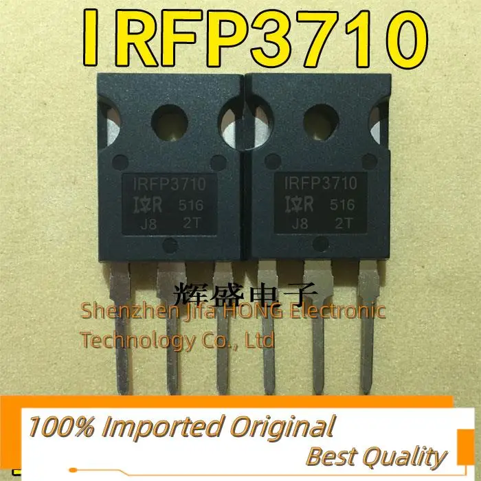 10PCS/Lot IRFP3710 57A/100V TO-247 MOSFET Imported Original Best Quality