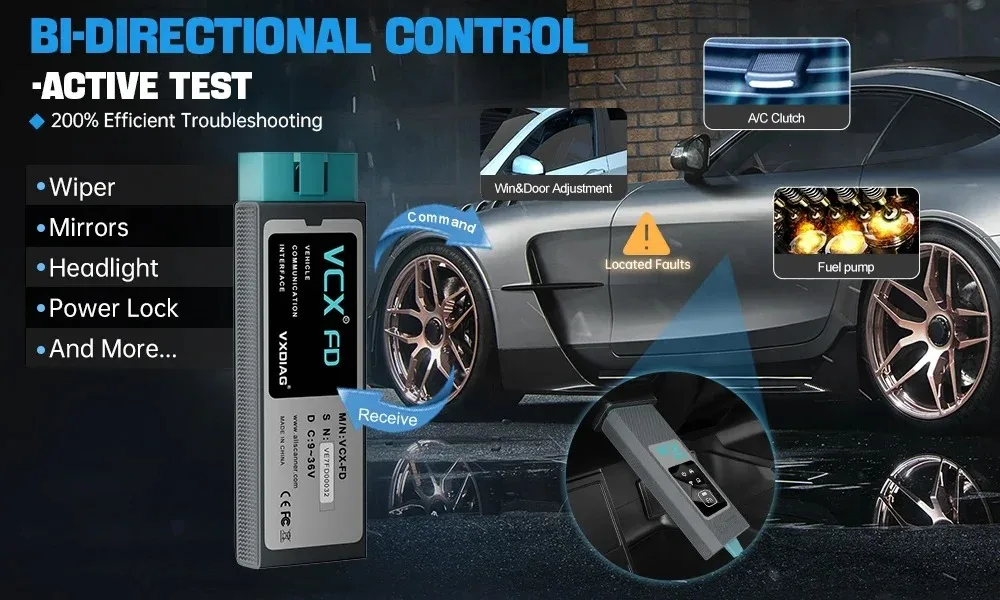 VXDIAG VCX-FD Review – Best 2-in-1 Diagnostic Interface for GM, Ford ...