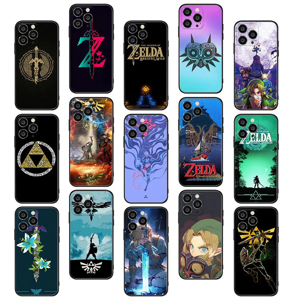 BY-15 Cartoon Legend of Z-Zelda Soft Case For Huawei Y6 Y6S Y6P Y8P Y8S ...