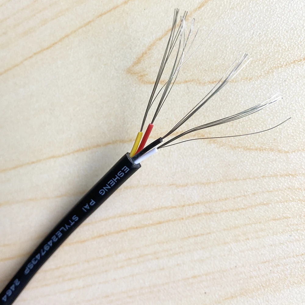 24AWG 2 3 4 5 core UL2464 24AWG 10 meters Audio Line Signal Cable Cores ...