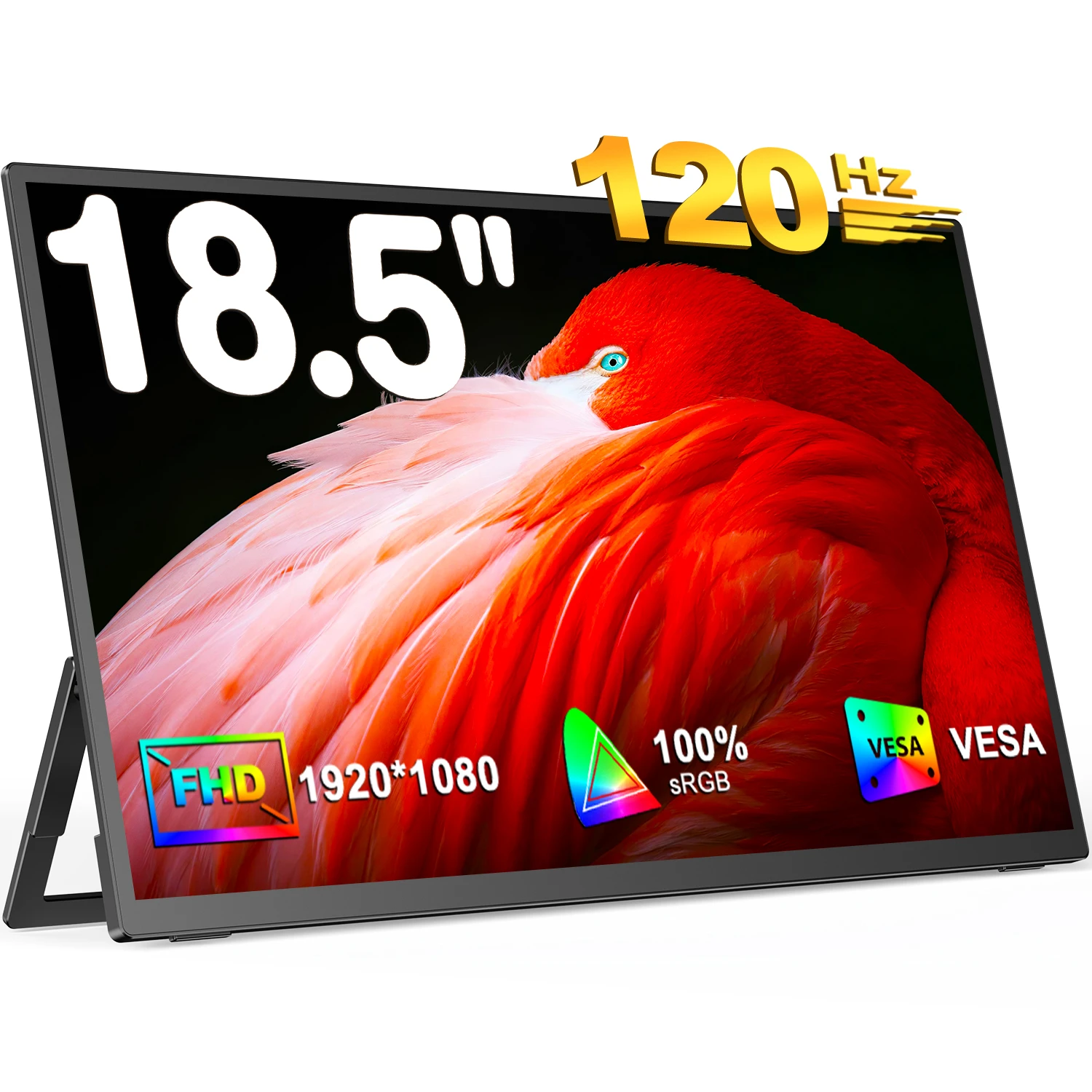 UPERFECT Monitor portátil ultra fino, display LCD para jogos para PC ...