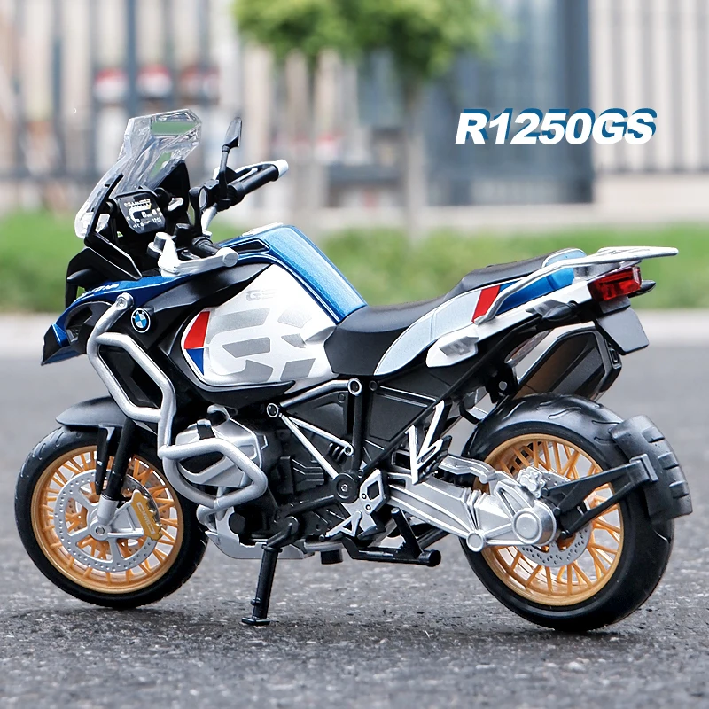 1:12 BMW R1250GS ADV Alloy Die Cast Motorcycle Model Toy Vehicle ...