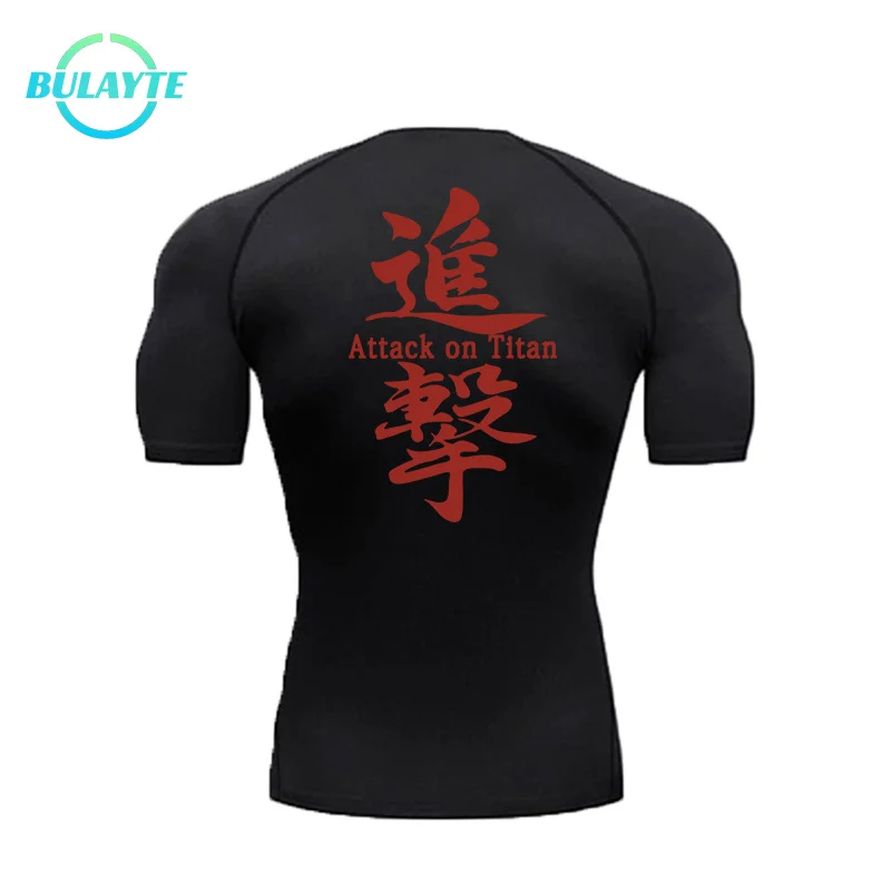 Compression-Shirts-for-Men-Anime-Attack-On-Titan-Gym-Workout-Fitness ...