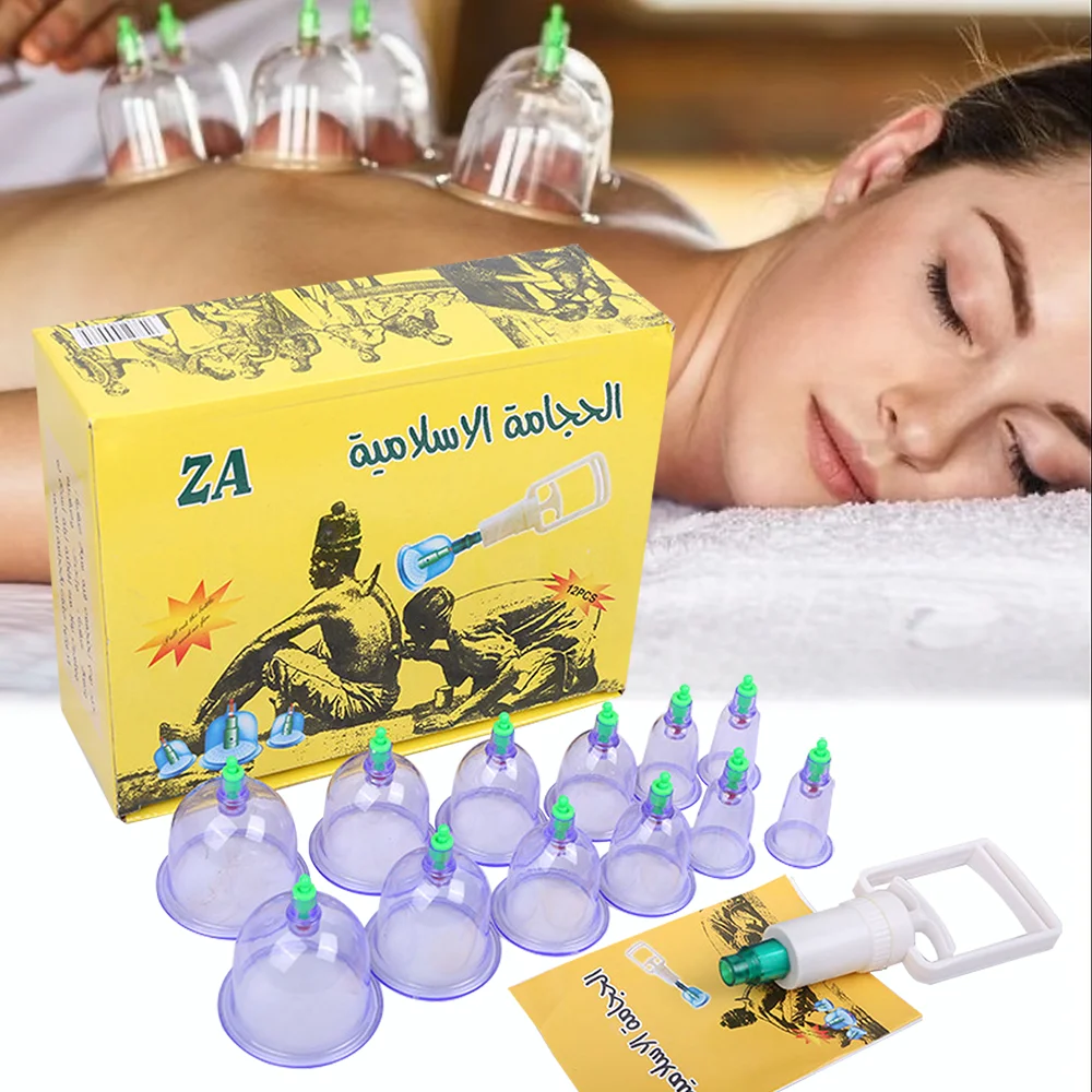 12pcs-Professional-Vacuum-Cupping-Chinese-Therapy-Equipment-Set-Ventosa ...